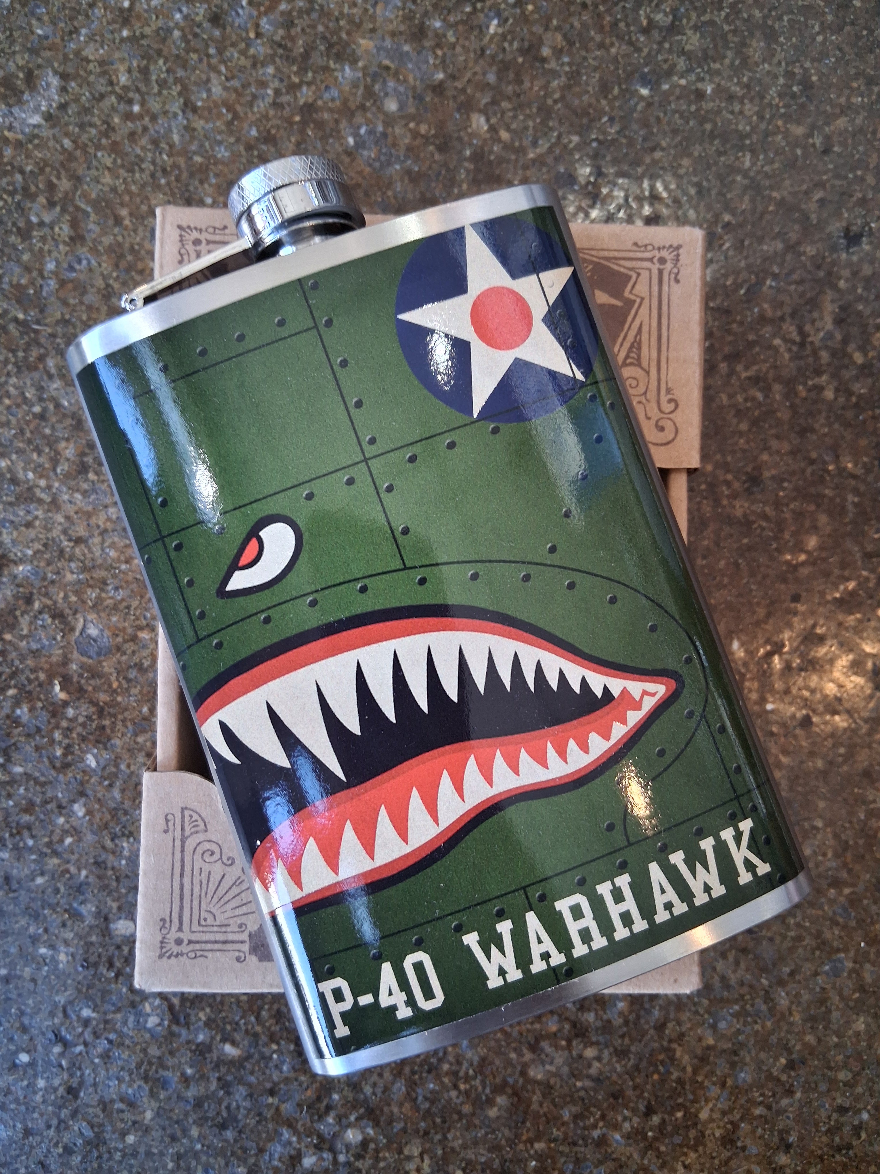 P-40 Warhawk Flask – The Shop
